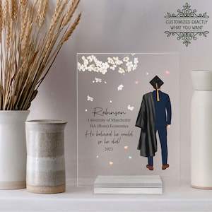 Personalized Graduation Print Rectangle Plaque Graduation - Etsy