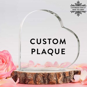 Custom Heart Shape Acrylic Sign, Customized Heart Shape Acrylic Stand ...