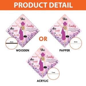 Personalized Business Graduation Cap, Custom Grad Cap Topper for ...