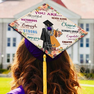 Personalized Graduation Cap, Custom Graduation Cap Topper, Class of ...