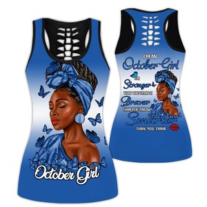 October Birthday Shirt for Women, October Girl Tshirt, Queen Born in ...