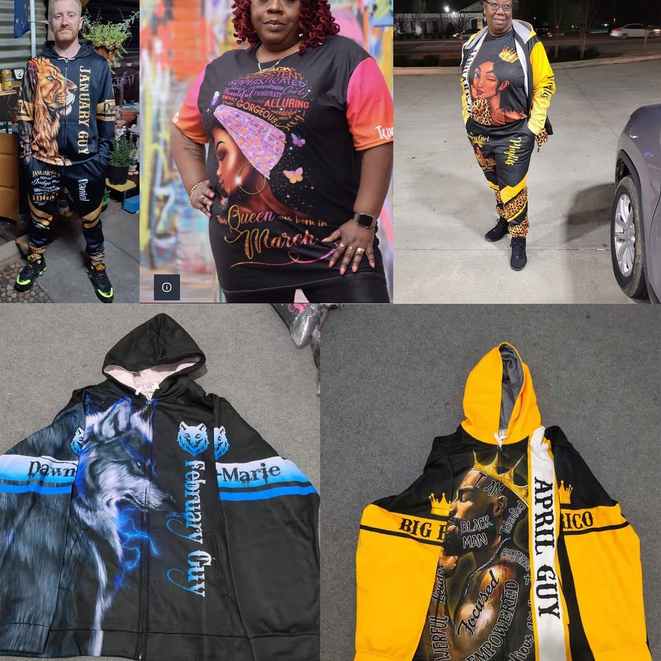 Personalized name August birthday 3D T-Shirt sold by Diana Silva | SKU ...