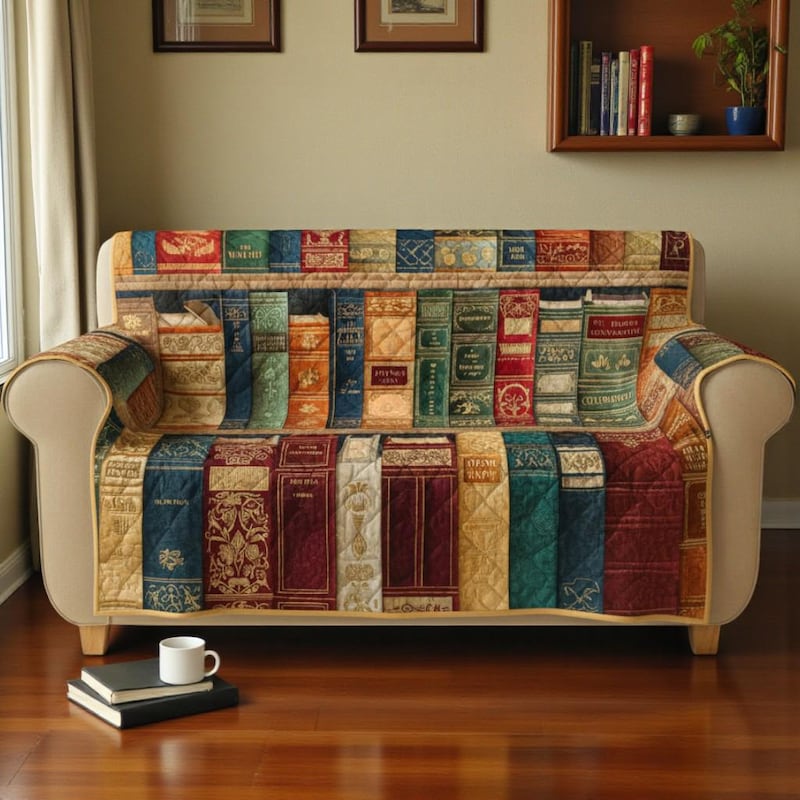 Book Lover Sofa Cover - Etsy
