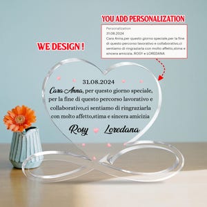 Custom Heart Shape Acrylic Sign, Customized Heart Shape Acrylic Stand ...