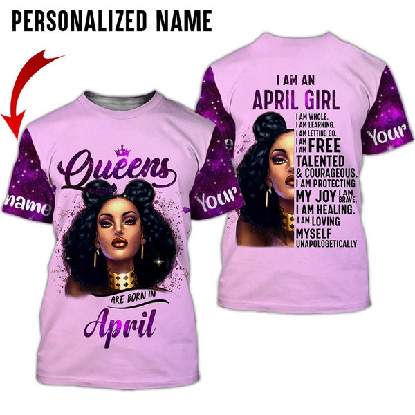 April Birthday - Etsy