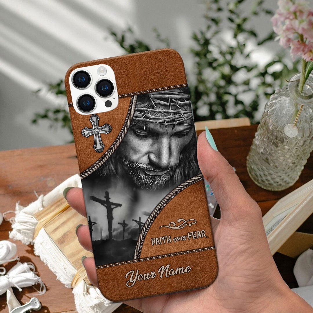 Personalized Jesus Phone Case for Iphone, Samsung, Jesus Silicon Phone ...
