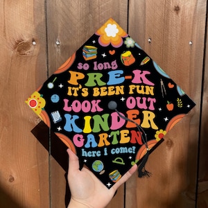 Personalized Kindergarten Graduation Cap Topper, Kindergarten Nailed It ...