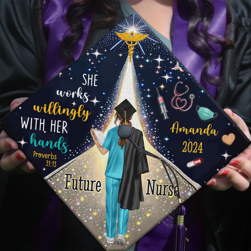 Nursing Graduation Cap - Etsy