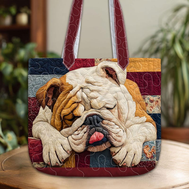 Dog Print Cloth Bags - Etsy