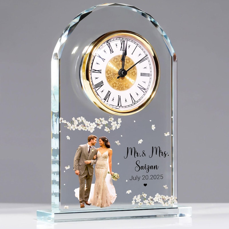 Table Top Christmas Clock - Etsy