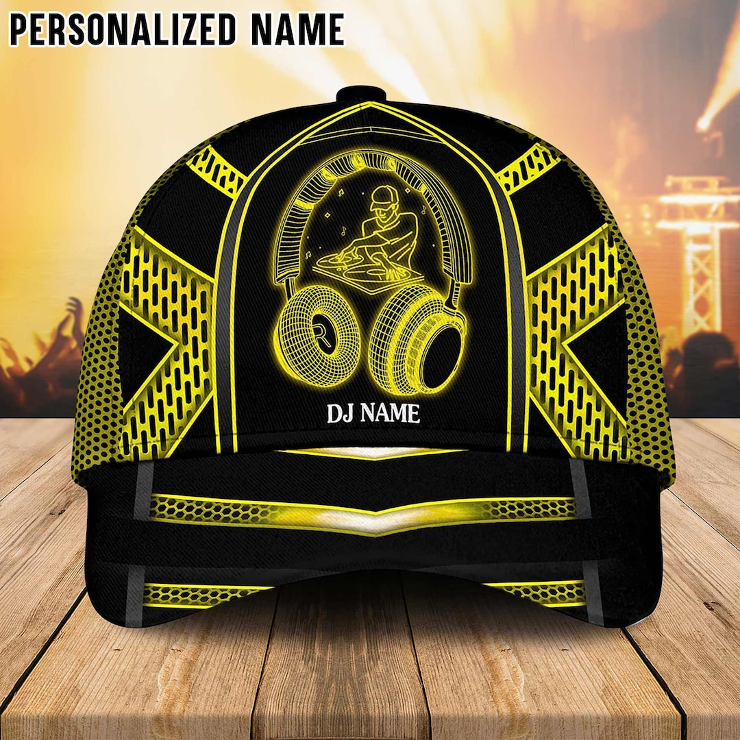Personalized DJ Cap, DJ Hat, Christmas Gifts for Dj Players , DJ ...