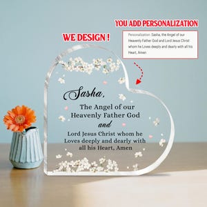 Custom Heart Shape Acrylic Sign, Customized Heart Shape Acrylic Stand ...