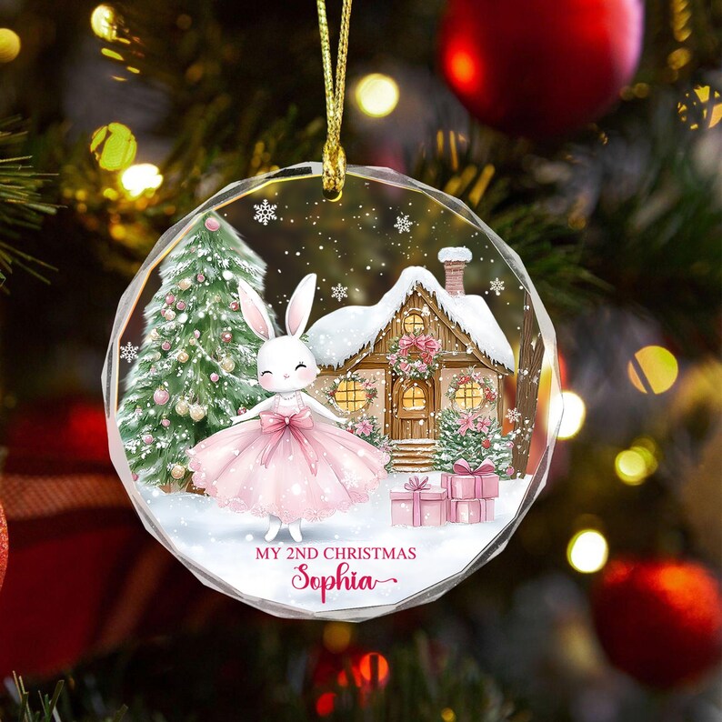Custom Name My Second Christmas Ornament, the 2nd Xmas Ornament for ...