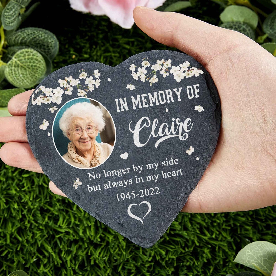 Custom Memorial Stone, Indoor/outdoor Use, Personalized Remembrance ...