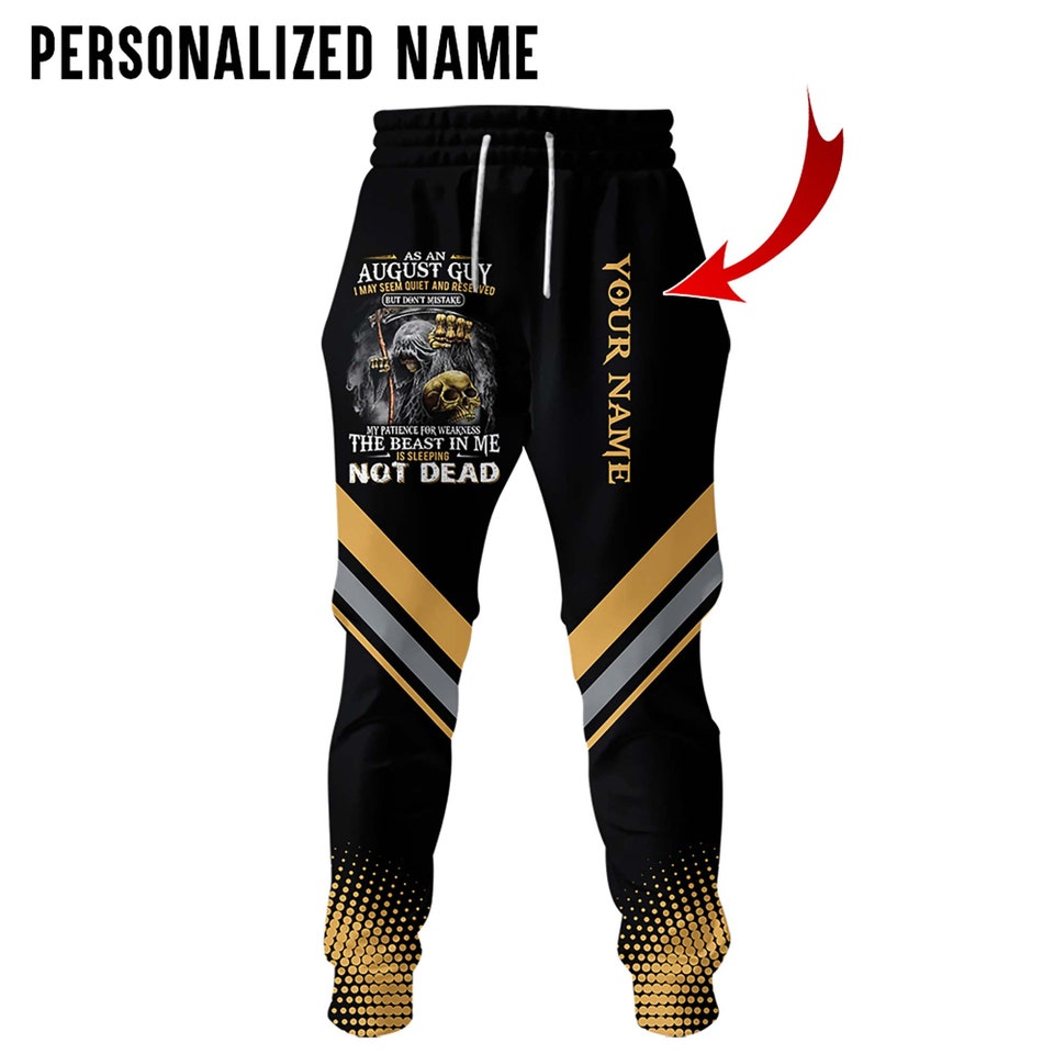 Personalized name August birthday 3D T-Shirt sold by Diana Silva | SKU ...