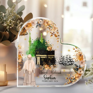 Personalized Umrah Mubarak Cake Topper, Muslim Islam Hajj Party ...