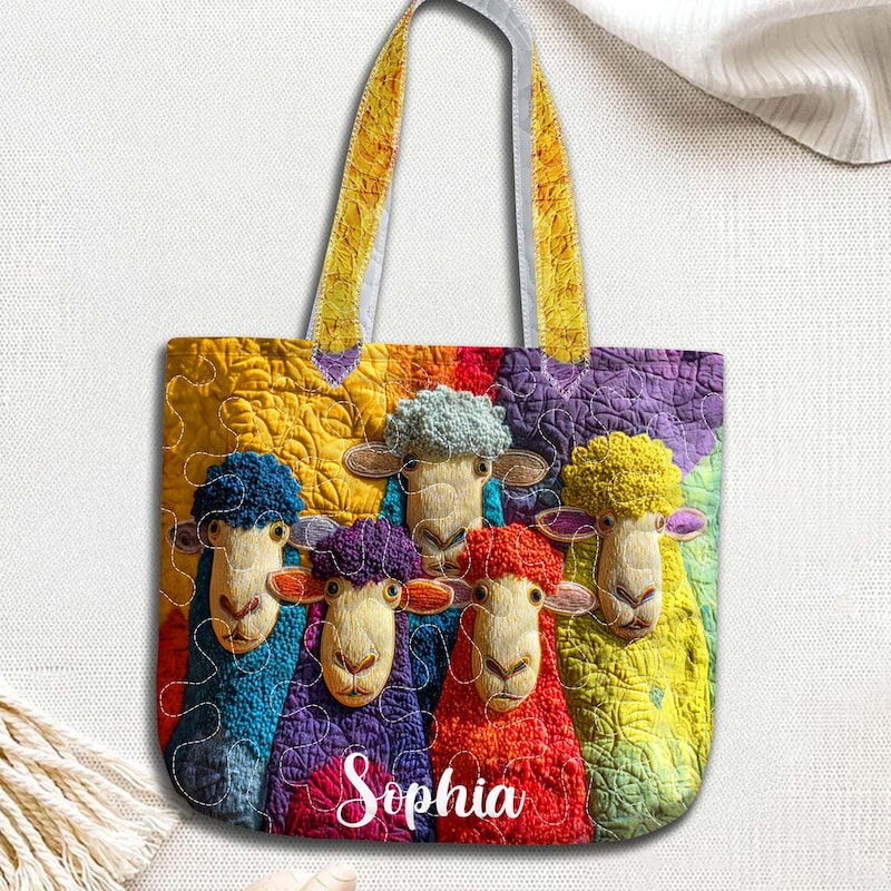 Sheep Tote Bag - Etsy