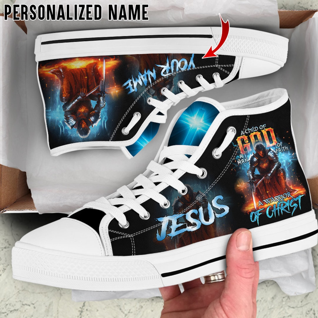 Custom A Child of God, A Man of Faith, A Warrior of Christ Jesus High ...