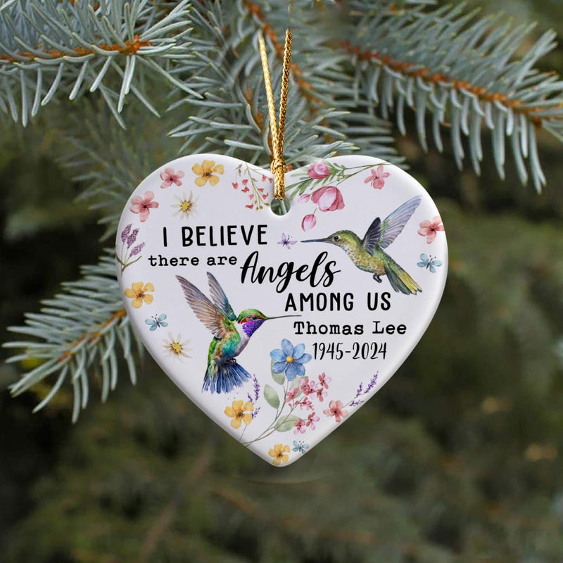 Hummingbird Memorial Ornament - Etsy