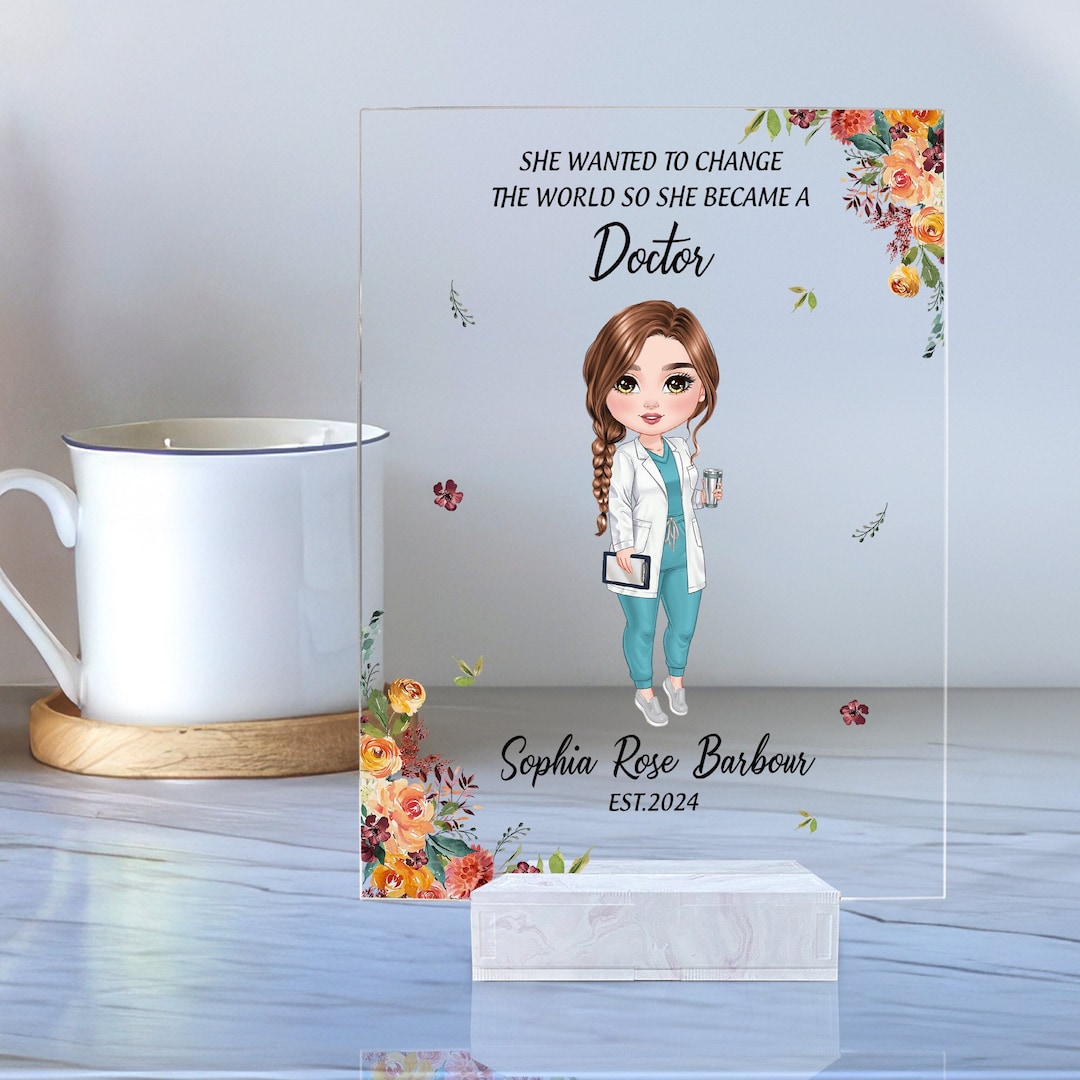 Personalized Doctor Gift, Gift for Doctor, Doctor Graduation Gift ...