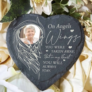 Custom Memorial Stone, Indoor/outdoor Use, Remembrance Stone for Home ...