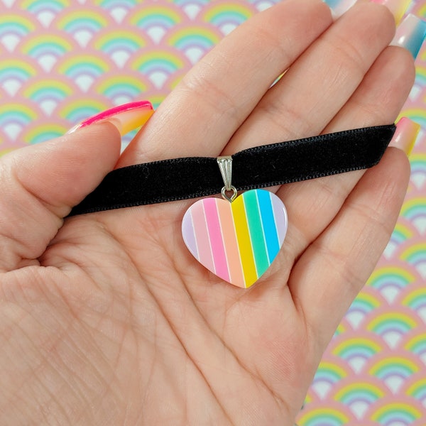 Pride Choker - Etsy