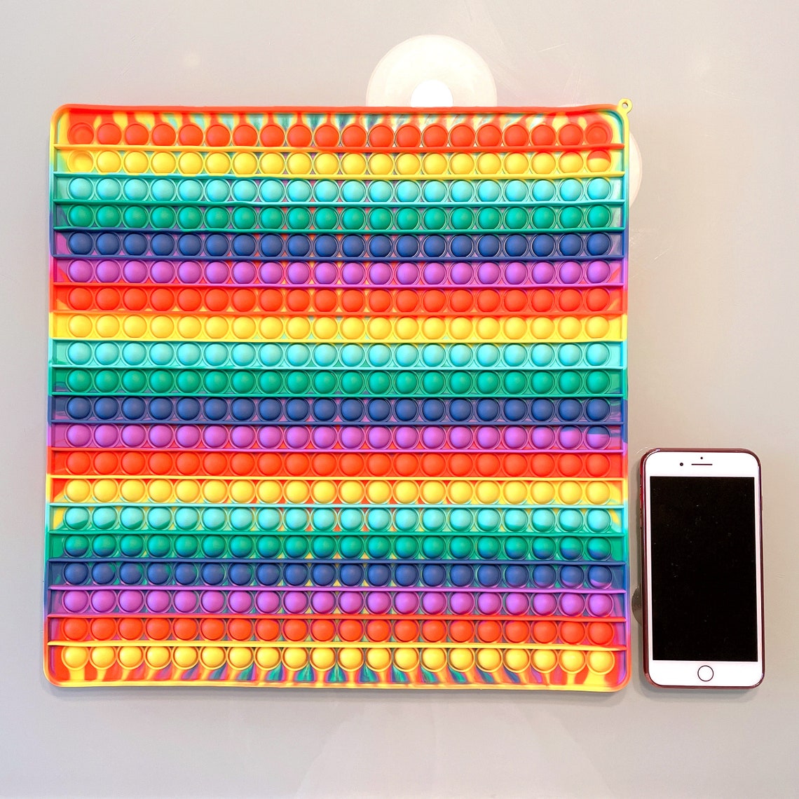 Ultra Jumbo Rainbow 40cmx 40cm Pop it 400 Pop Fidget Toy | Etsy