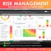 Project Risk Management Excel Template: PMBOK Guide, Risk Register ...