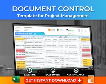 Document Control Template - Etsy