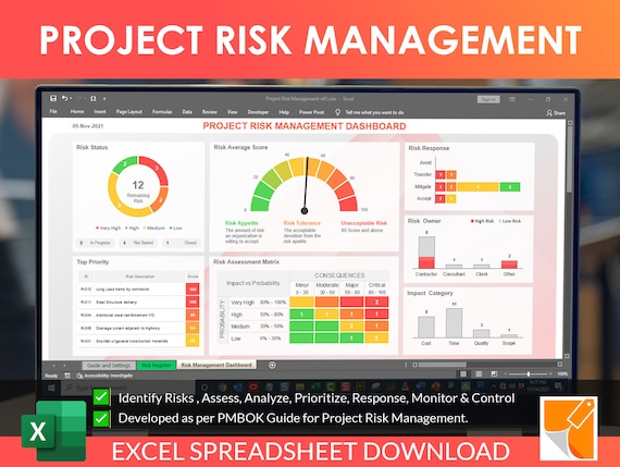 Risk Log Template Excel