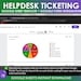 Helpdesk Ticketing Template: Google Sheets & Form Integration (digital Download) - Etsy