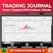 Forex Trading Journal Template: Crypto, CFD, Stock Market (excel) - Etsy