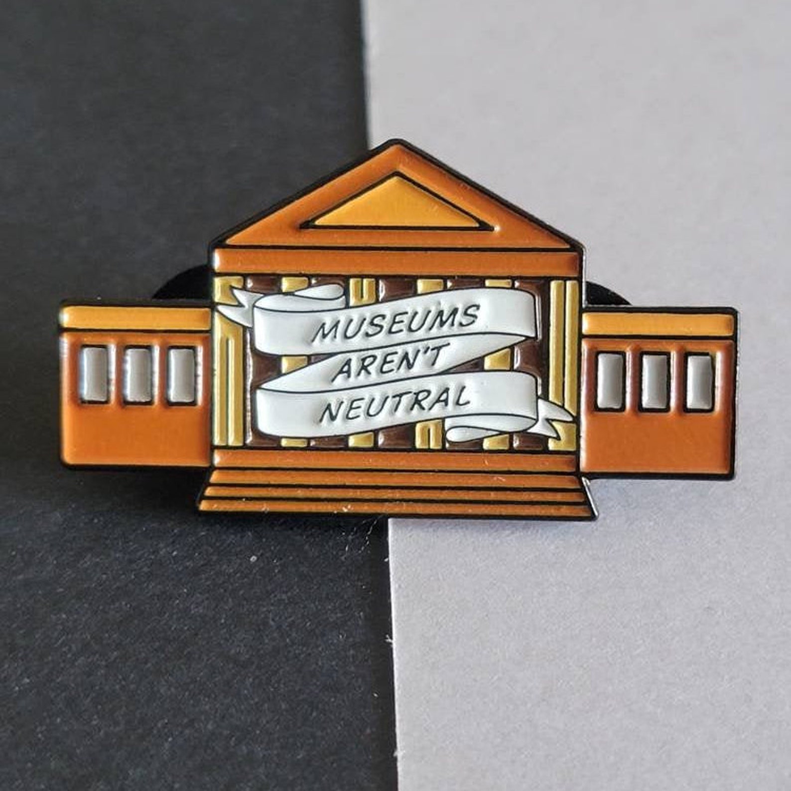 Museums Aren't Neutral Pin | Museum I Paleontology - Etsy