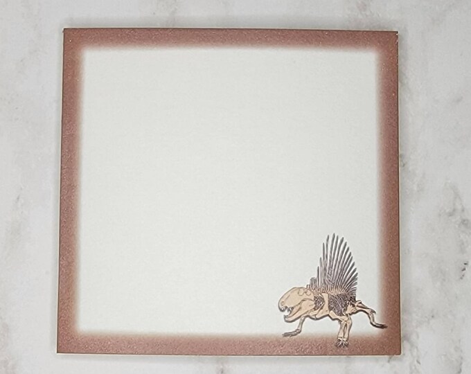 Dimetrodon Sticky Notes | Dinosaur Stationery | Dinosaurs ...