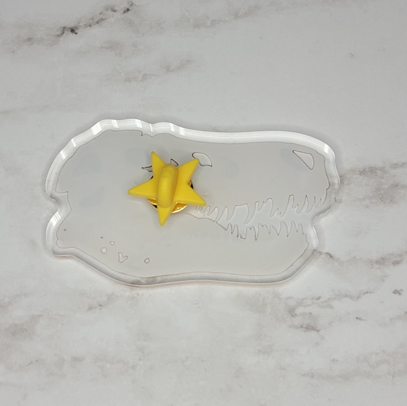 Tyrannosaurus Rex Acrylic Pin Trex Dinosaurs Fossils - Etsy