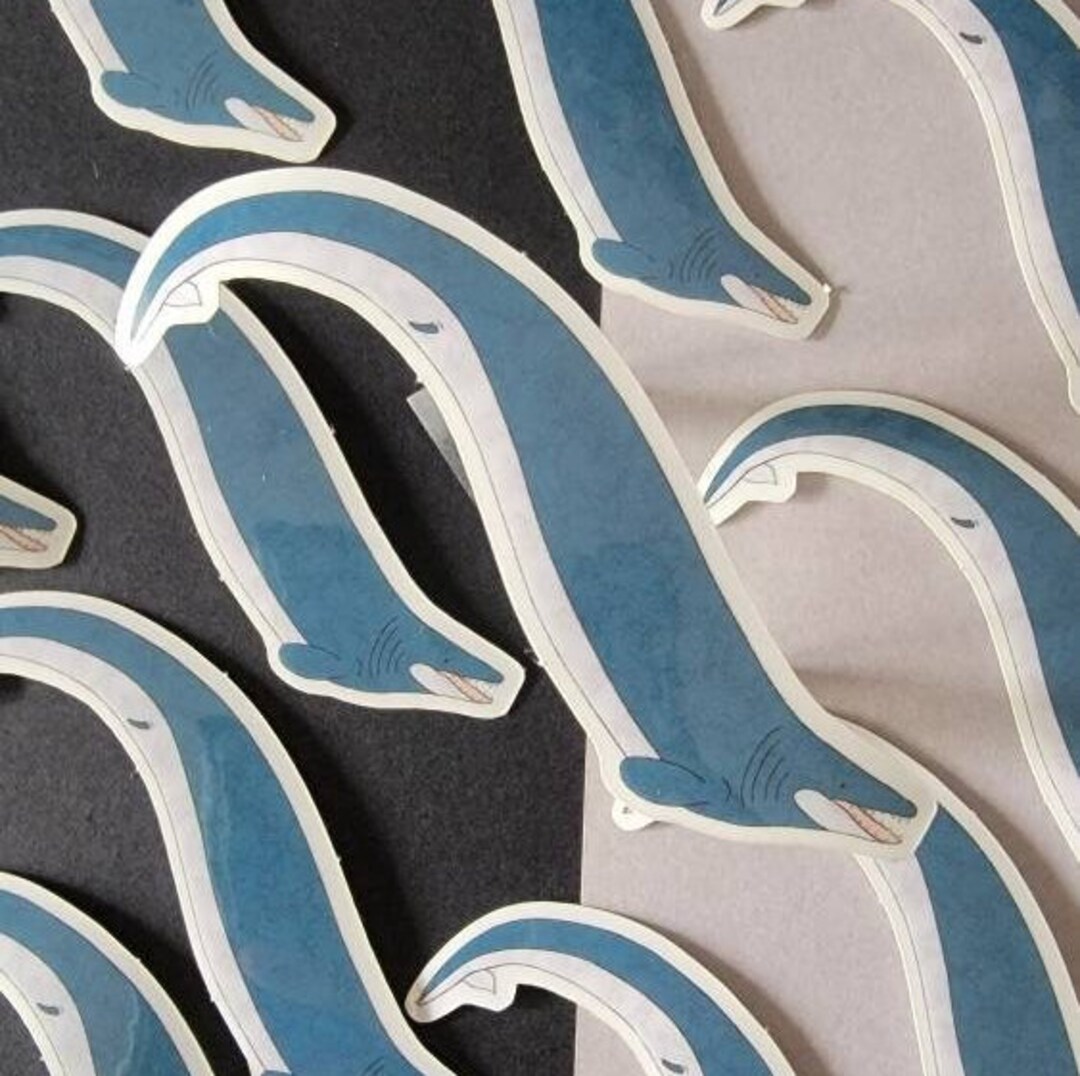 Basilosaurus Sticker Fossil Whale Paleontology - Etsy
