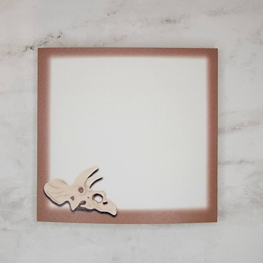 Triceratops Sticky Notes | Dinosaur Stationery | Dinosaurs ...
