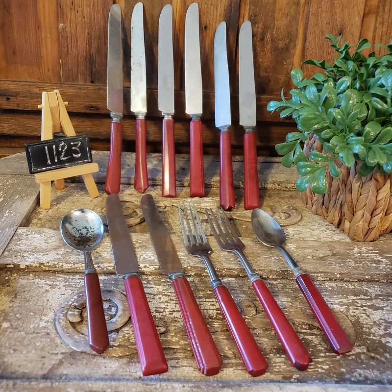 Bakelite Flatware - Etsy