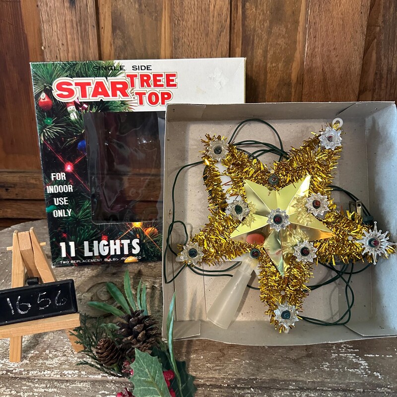 Vintage Tree Topper - Etsy