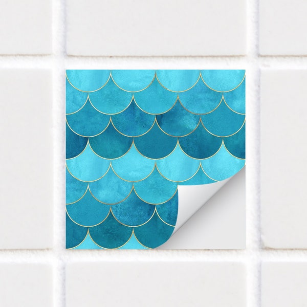Mermaid Tile - Etsy