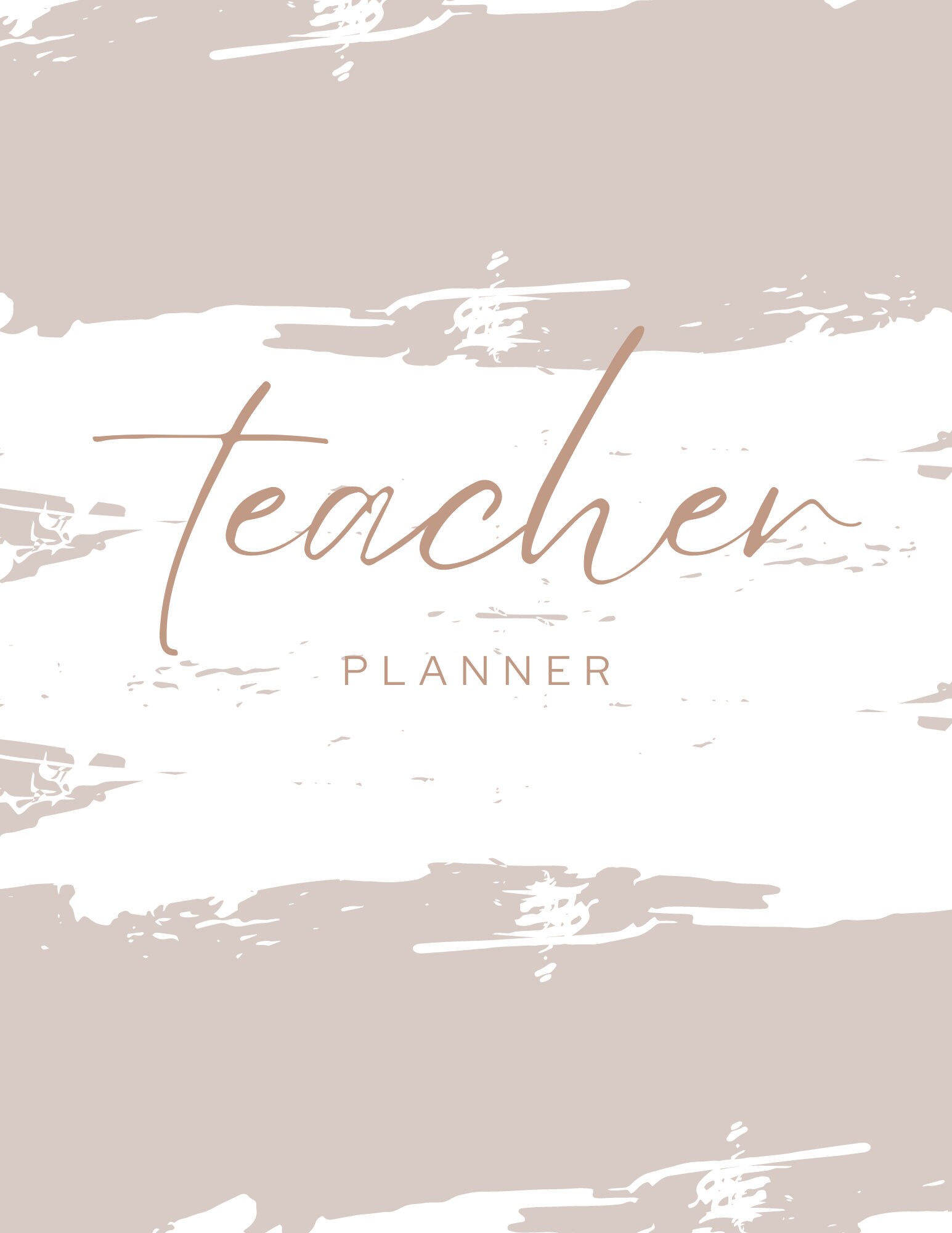 Editable Teacher Planner Template DIY Teacher Planner Editable Template ...