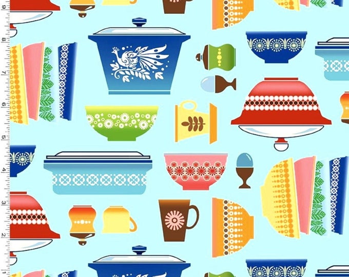 Vintage Hunt in Blue REMNANT 11.75x43 From Retro Kitchen for Michael ...