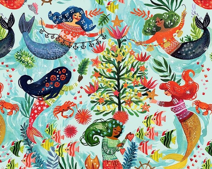 Mermaids in Sweaters - From Fantastical Holiday - by Miriam Bos - for ...