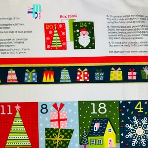 Holiday Advent Calendar With Gold Metallic Accents - From Joy by ...