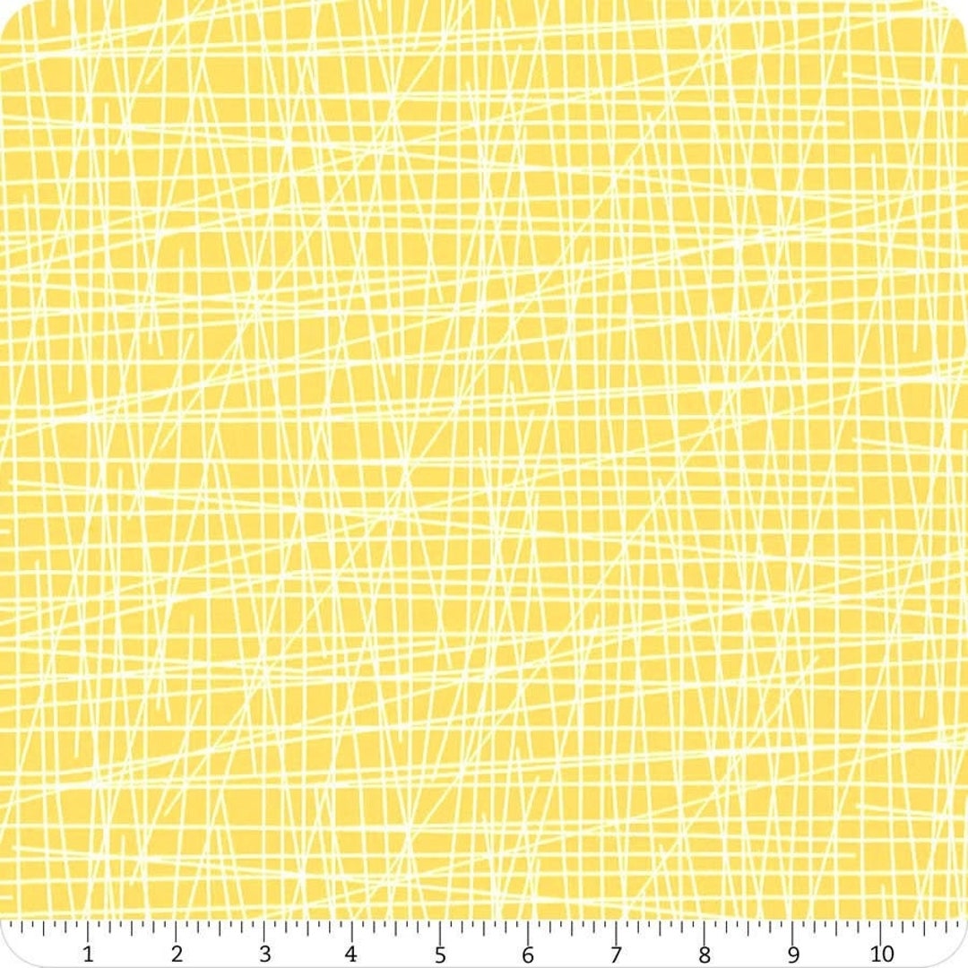 Crosshatch in Citrus - From Modern Classics by Violet Craft - for ...