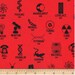 Science Symbols in Red From Science Fair by Valerie Wells - Etsy