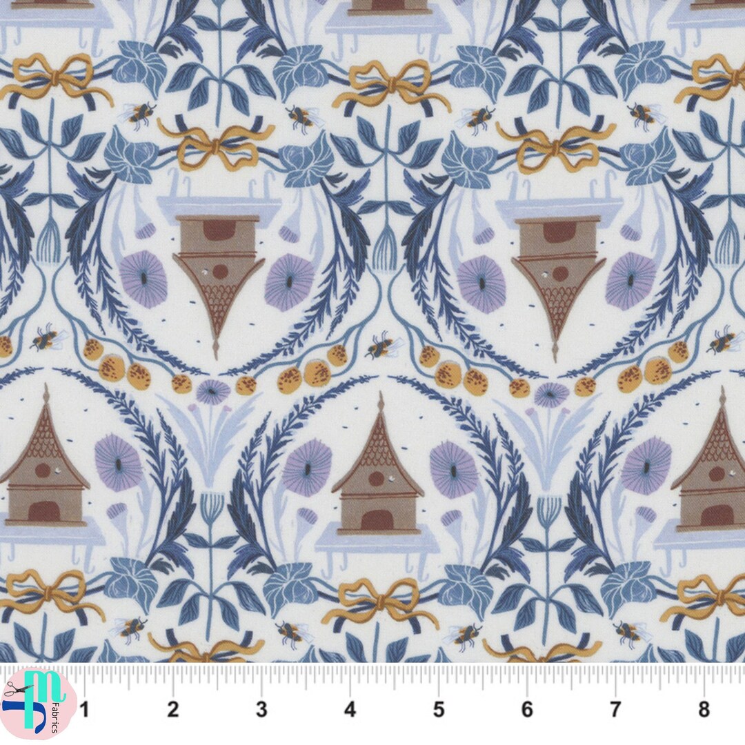 Hives in Gardenia from Cottage Grove by Rae Ritchie for Dear Stella ...