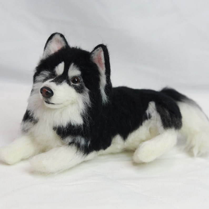 Custom Felted Dog Sculpture, Needle Felted Pet Replica - Etsy