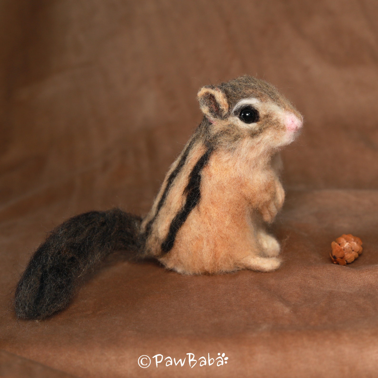 Needle Felted Squirrel - Etsy