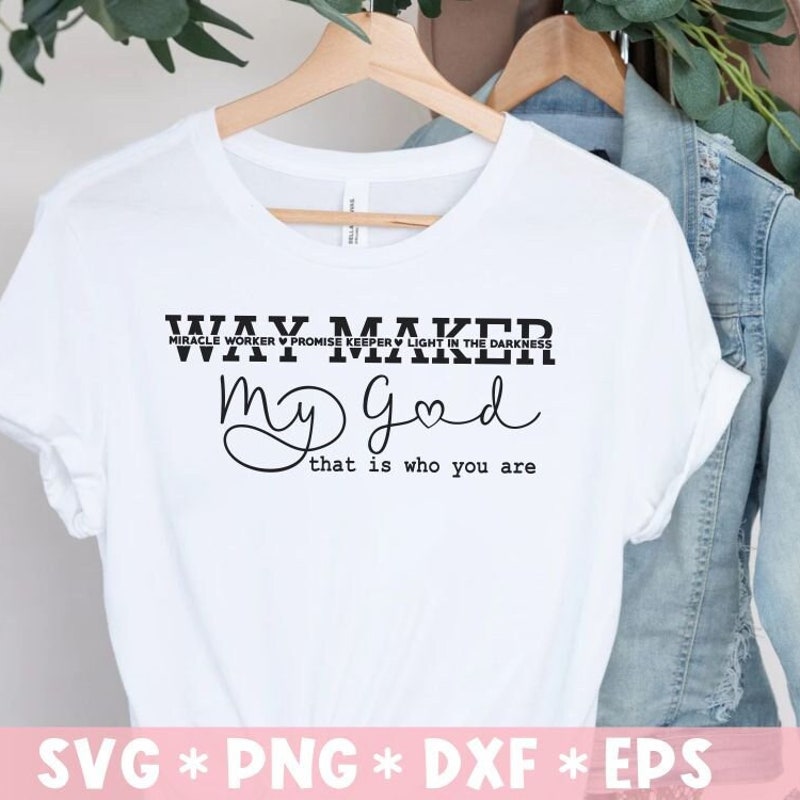 Way Maker Svg - Etsy